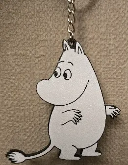 Moomin Keychain by Drews_3D_Designs - MakerWorld