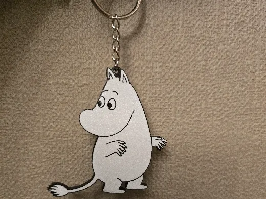 Moomin Keychain by Drews_3D_Designs - MakerWorld