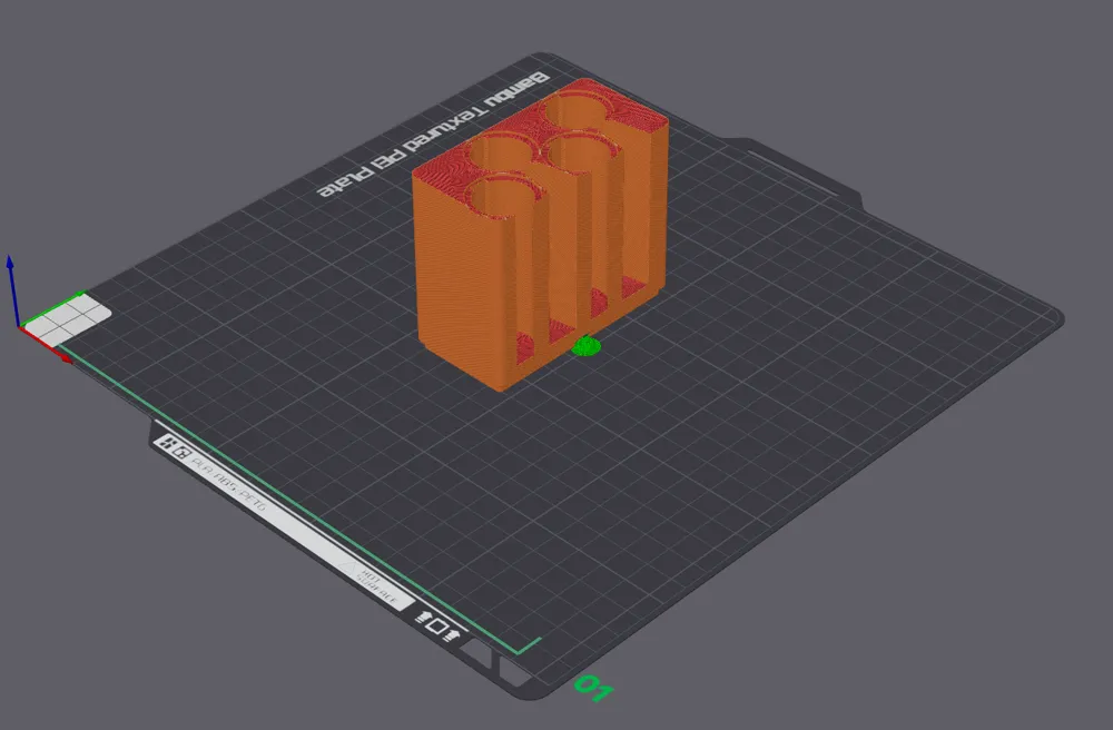 Gridfinity 2x Magnetic Tube Holder Remixed by STLStudio MakerWorld ...