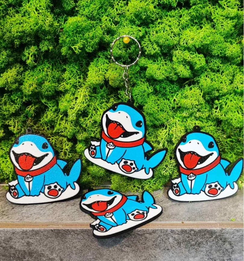 Marvel Rivals -Jeff Keychain by Garuda3D - MakerWorld