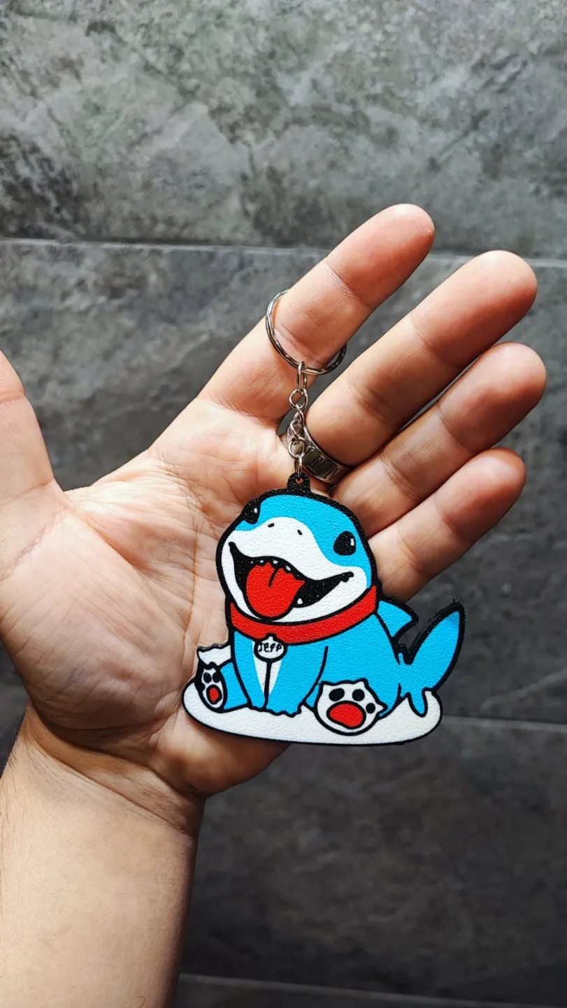 Marvel Rivals -Jeff Keychain by Garuda3D - MakerWorld