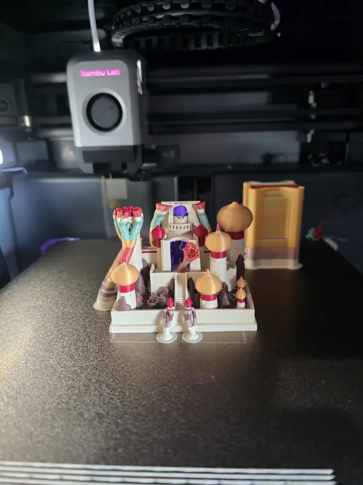 Sultans Palace - Aladdin Inspired - Cake Topper - Free 3D Print Model ...