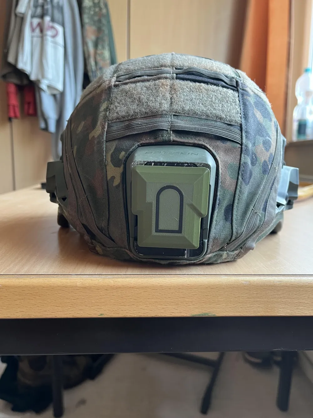 Bundeswehr Combat Helmet Cover Sergeant / Staff Sergeant - Free 3D Print Model - MakerWorld