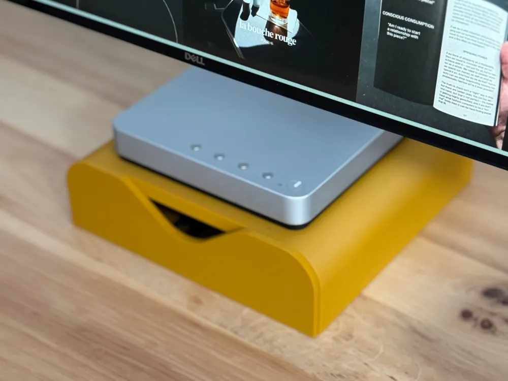 Monitor Stand with Built-In Drawer by ggggb - MakerWorld
