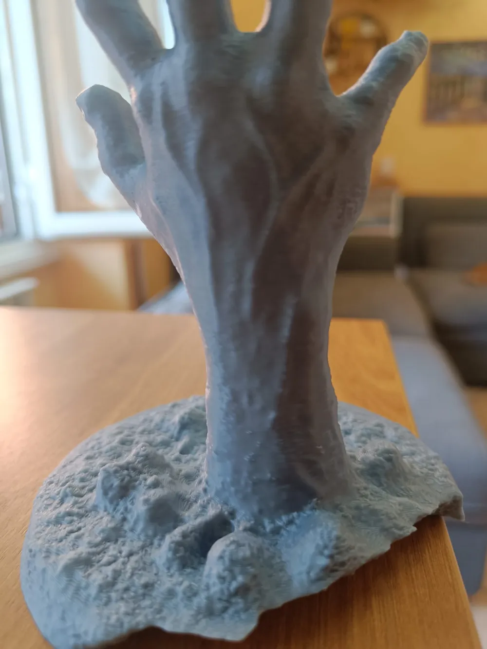 Zombie Hand Diorama - Free 3D Print Model - MakerWorld