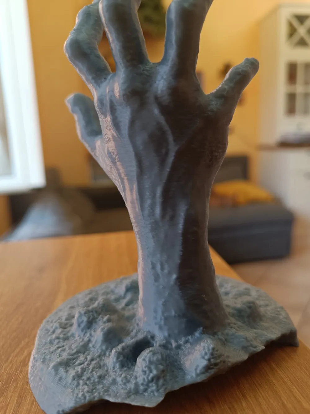 Zombie Hand Diorama - Free 3D Print Model - MakerWorld