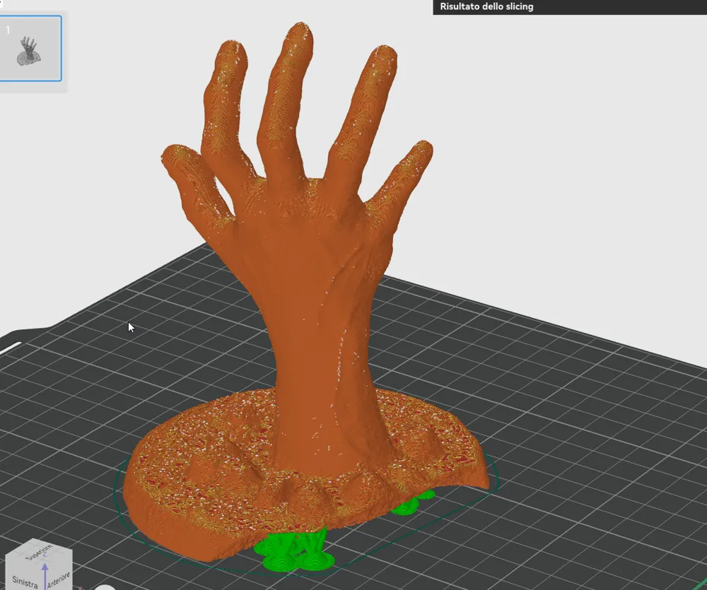 Zombie Hand Diorama - Free 3D Print Model - MakerWorld