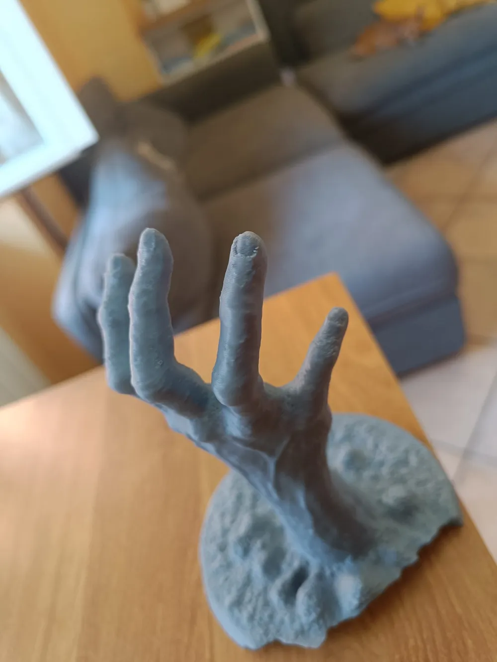 Zombie Hand Diorama - Free 3D Print Model - MakerWorld