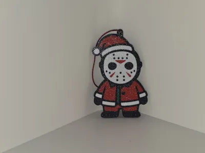 Jason Voorhees Christmas Ornament - Free 3D Print Model - MakerWorld