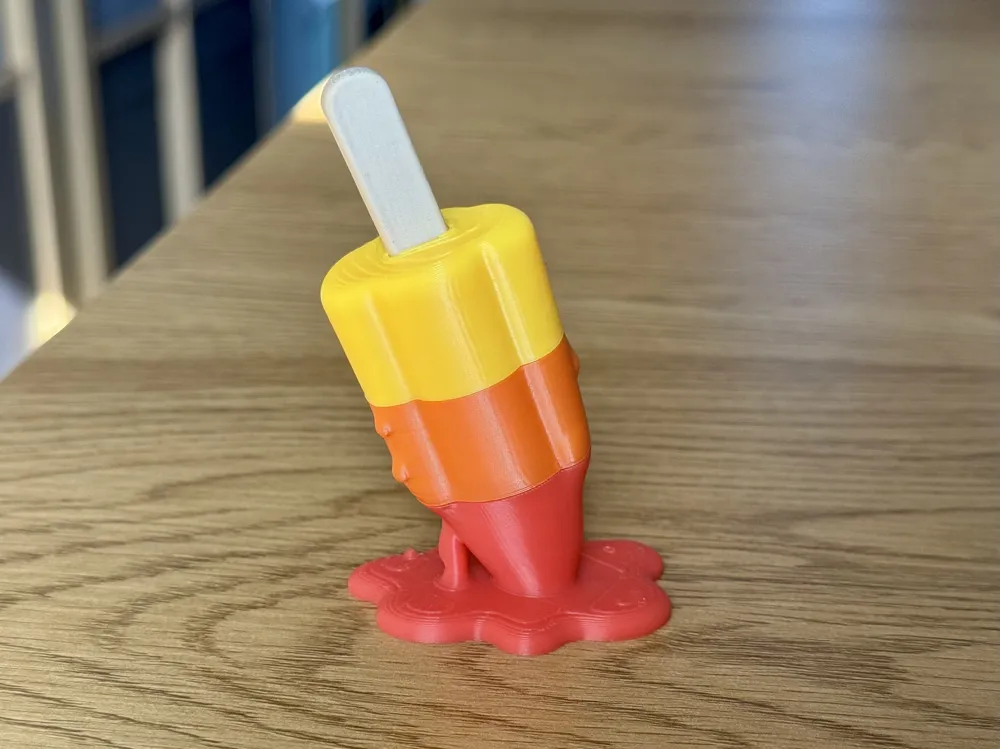 Melting Rocket Popsicle - Free 3D Print Model - MakerWorld