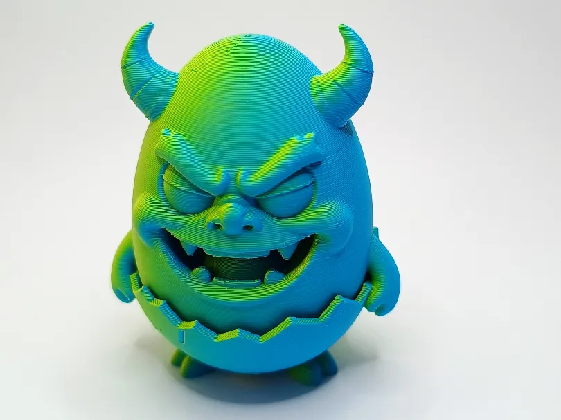 Thunder Shell Monster Goblin Chibi - Free 3D Print Model - MakerWorld