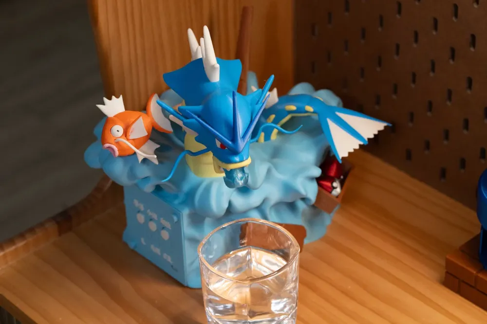 130 Gyarados Water Dispenser by Ikeda MakerWorld: Download Free 3D Models