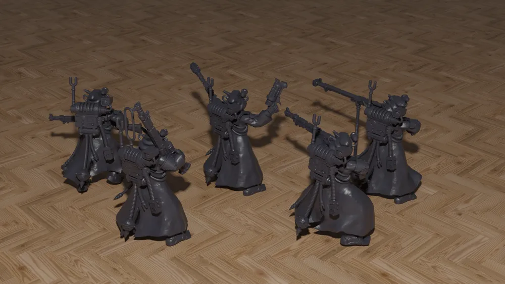 40k Skitarii Rangers (AdMech) by Jason Portman MakerWorld: Download ...