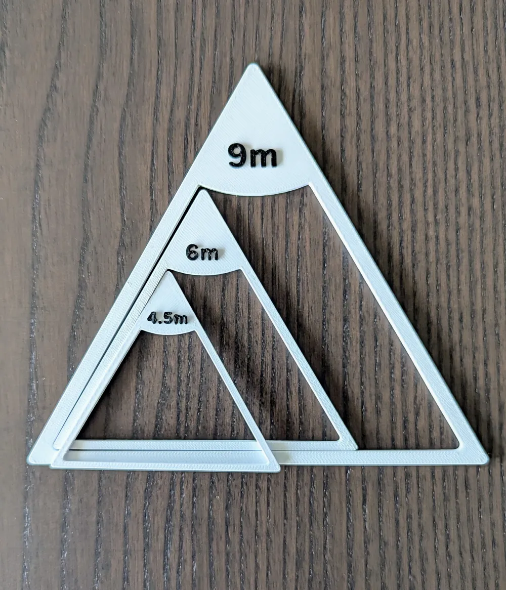 dnd Spell Area Markers – Meters by dark.didi.doll MakerWorld: Download ...