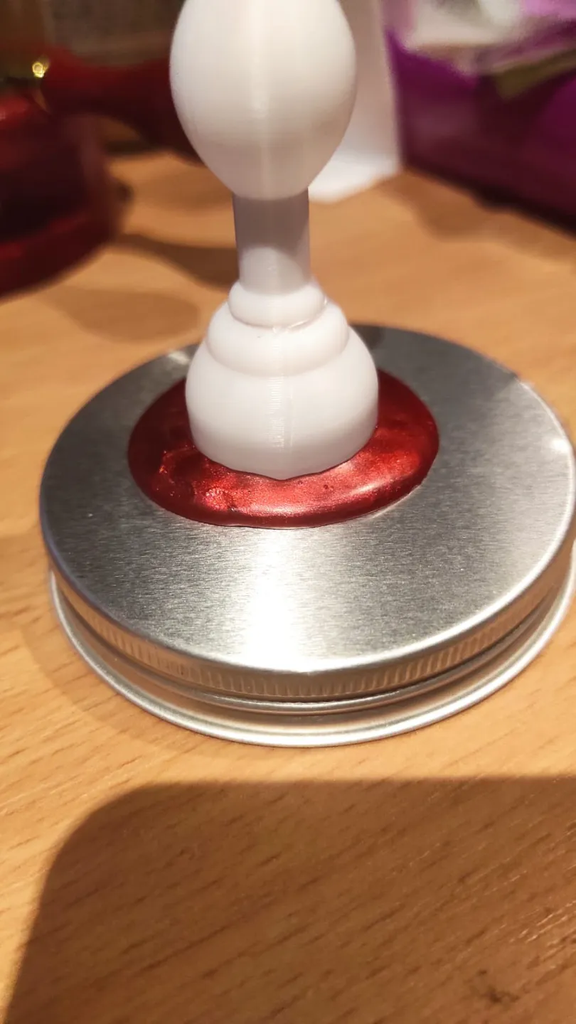 Make your own wax stamp purity seal by Infill3D - MakerWorld