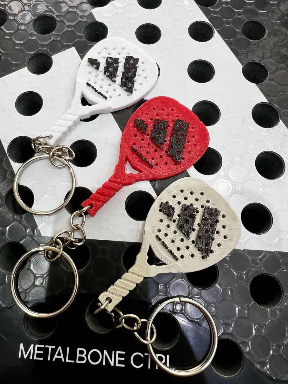 Adidas Padel Racket Keychain NO-AMS and AMS by giλn MakerWorld ...