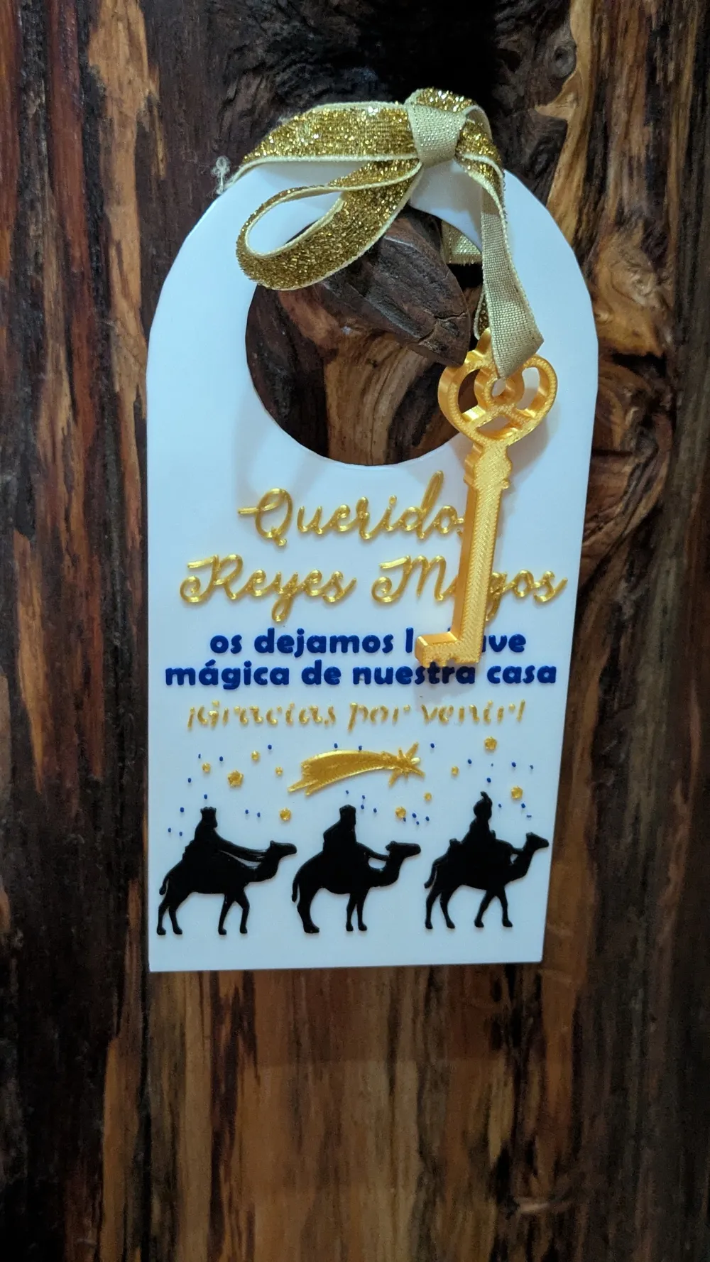 Magic Key for the Three Kings' Door - Free 3D Print Model - MakerWorld