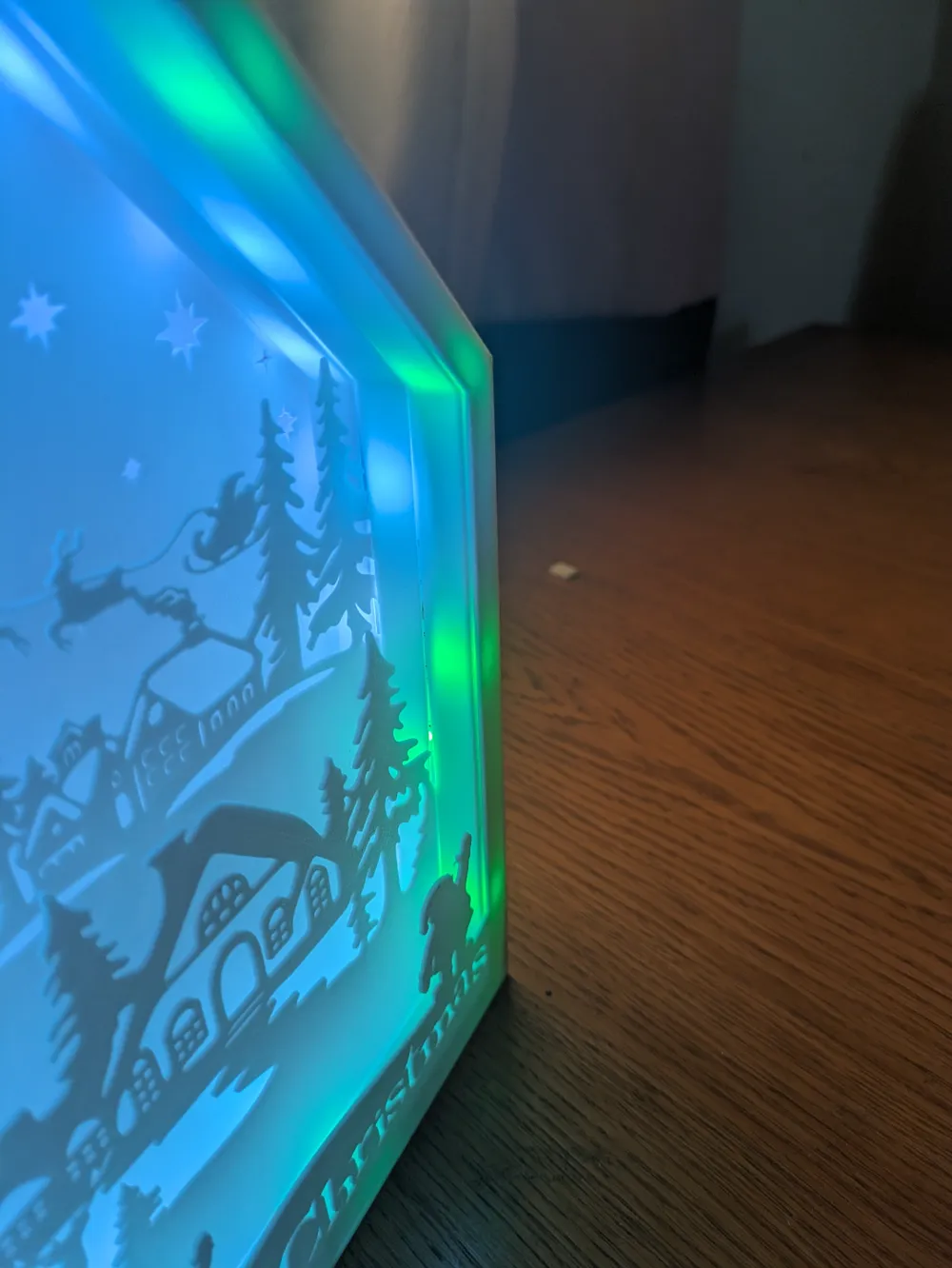 christmas LED shadow box by cruse2382 - MakerWorld