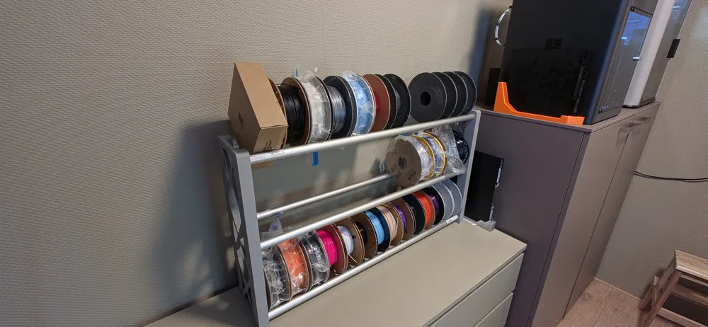 Modular Filament Stand – Press-Fit tube system - Free 3D Print Model ...
