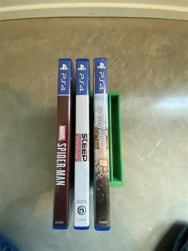 5 Slot Ps4 CD Game Case Holder by The creator kid - MakerWorld
