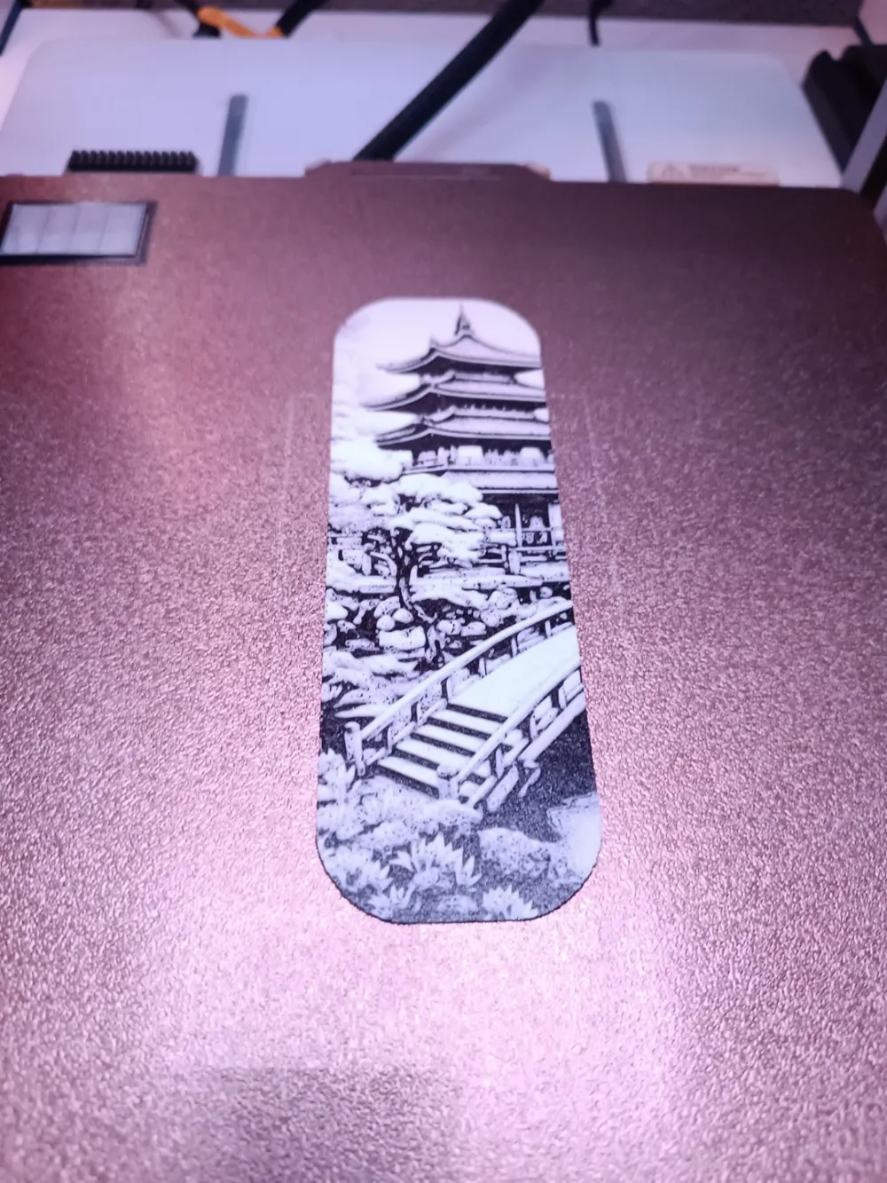 Bridge in the Temple Bookmark by Atrus Design - MakerWorld