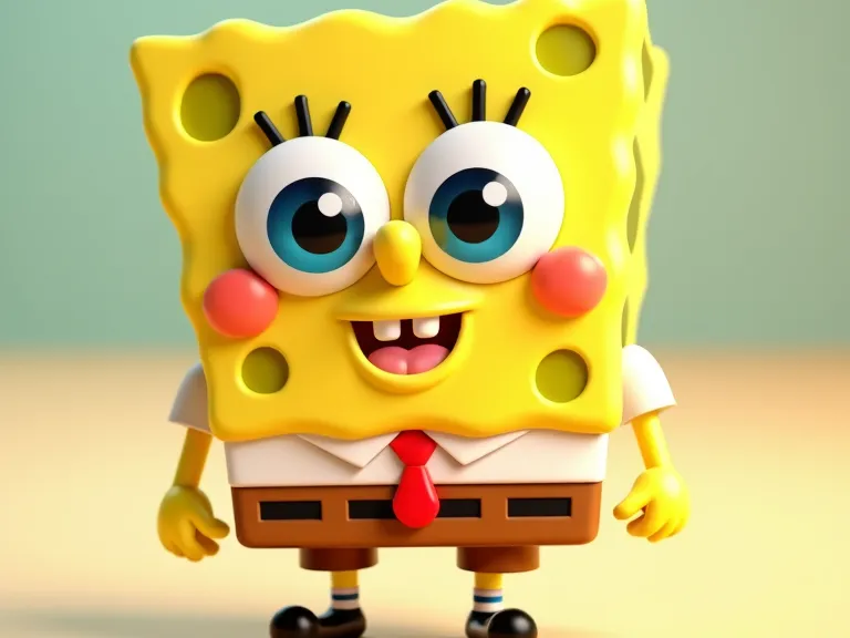 Bob l'éponge - Modèle d'Impression 3D Gratuit - MakerWorld