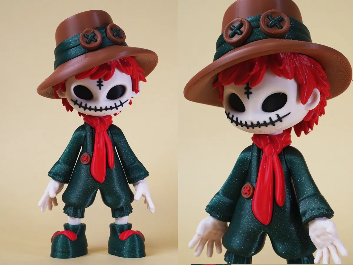 bambola inquietante-Hongxiaoh/红绡 da MingGY MakerWorld: Scarica Modelli ...