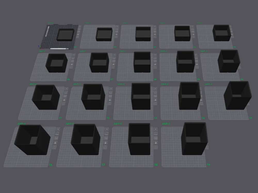 Gridfinity 2x2 Stackable Boxes by Luky MakerWorld: Download Free 3D Models