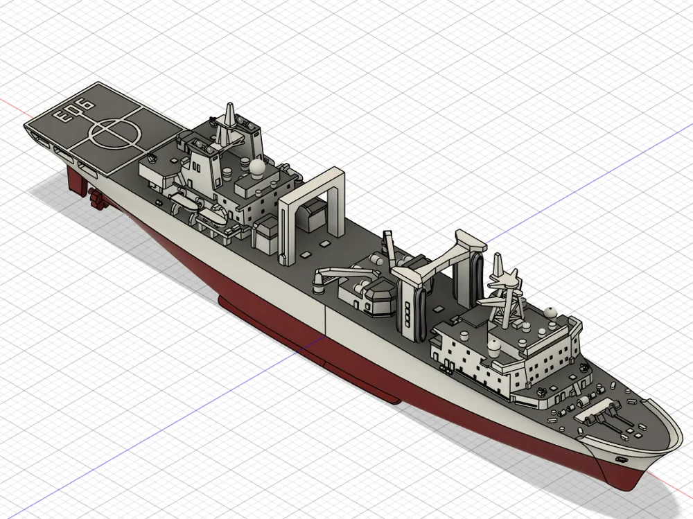 903A Kekexili Lake Ship 1:2000 by redghost13 MakerWorld: Download Free 3D Models
