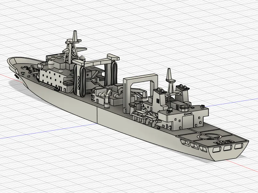 903A Kekexili Lake Ship 1:2000 by redghost13 MakerWorld: Download Free 3D Models