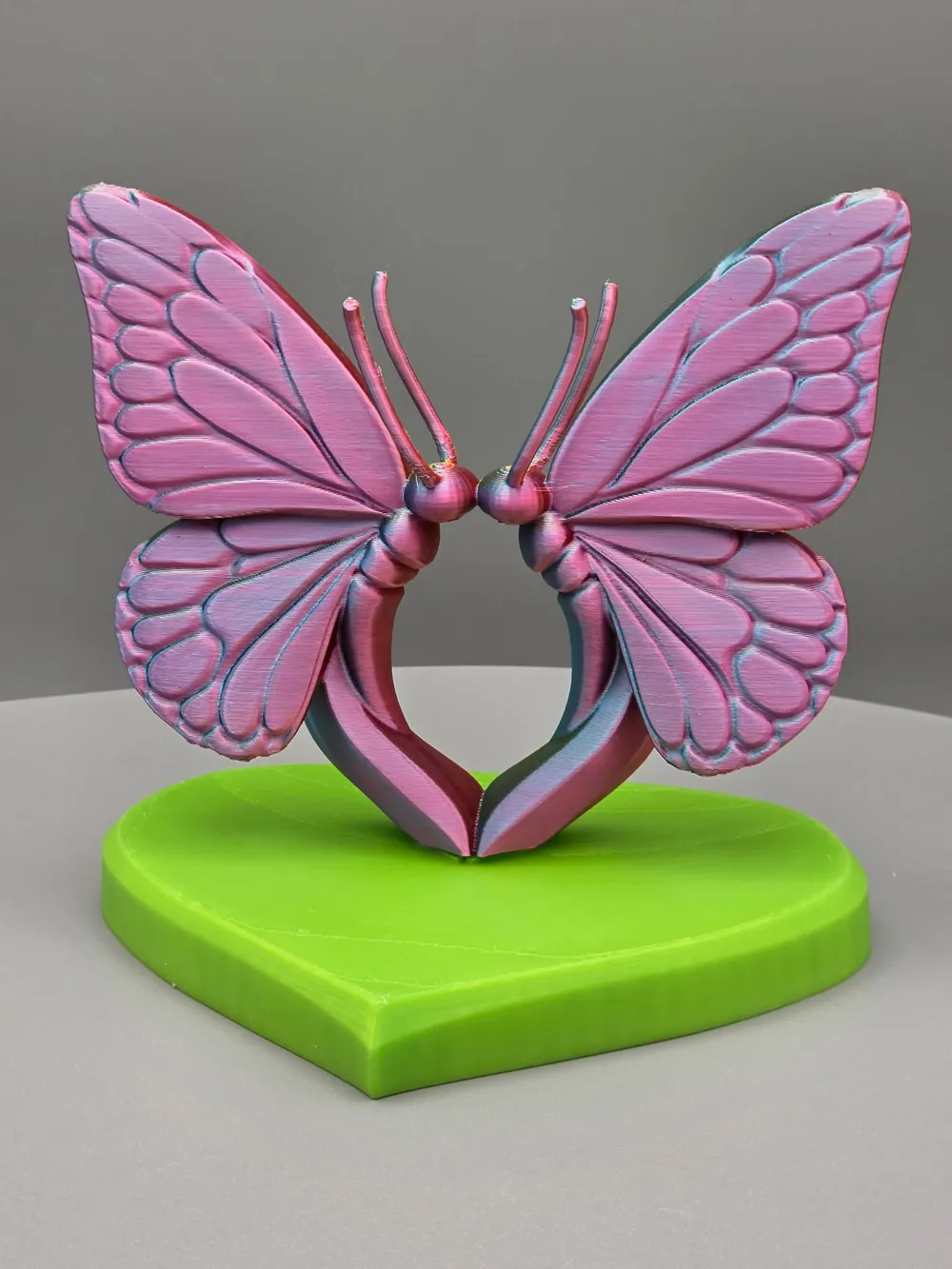 Butterfly Love Sculpture - Free 3D Print Model - MakerWorld