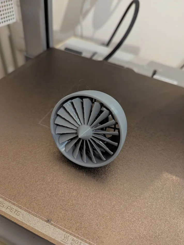 Mini jetmotor för bilens luftventiler - Gratis 3D utskrifts modell ...