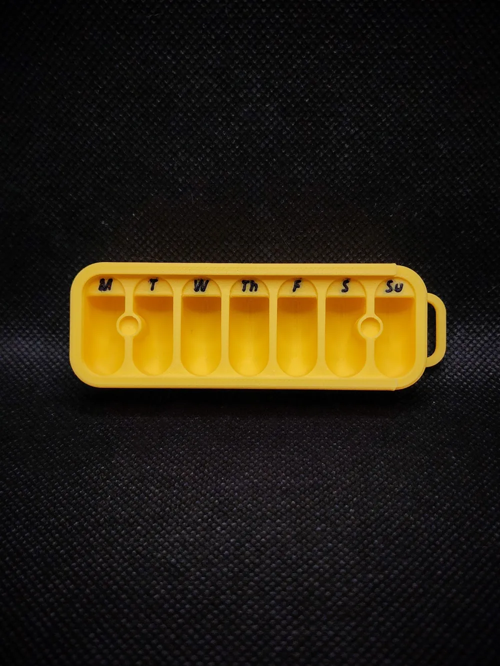 Minimalist Weekly Pill Box - Free 3D Print Model - MakerWorld