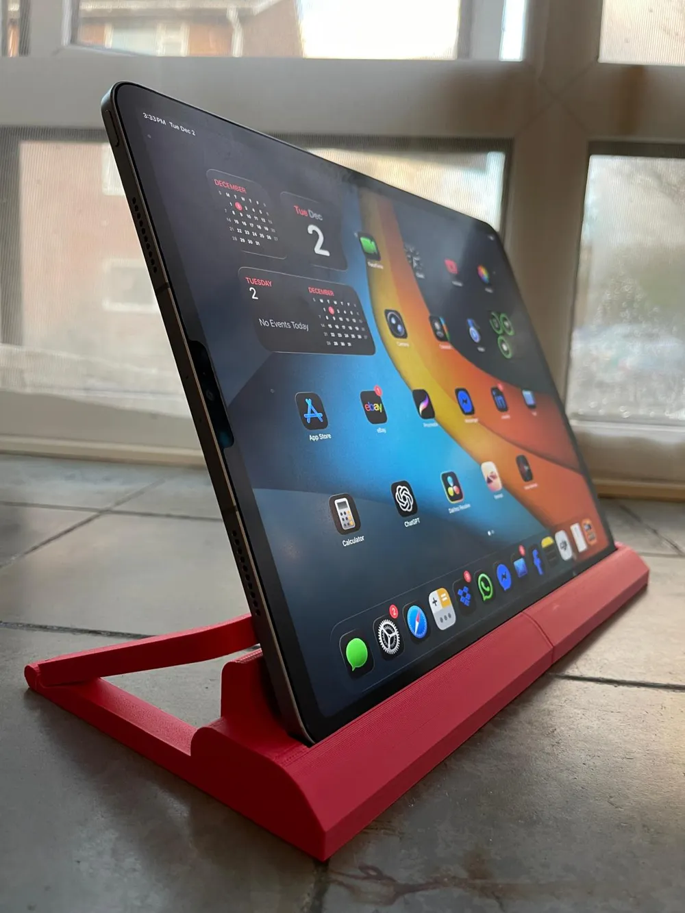 iPad 13'' Pro Dual-Mode Stand – Viewing & Drawing - Free 3D Print Model ...