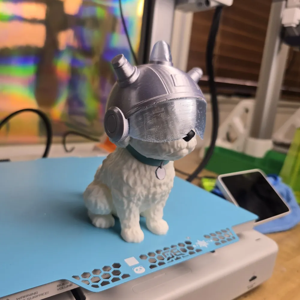 Snuffles Snowball Rick and Morty Cartoon Dog - Free 3D Print Model ...