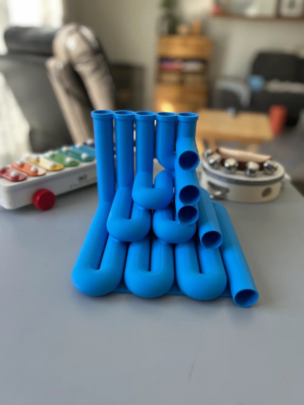 Tambor Tubular - Tubulum (5 Tubos) por BeauSoleil Designs - MakerWorld