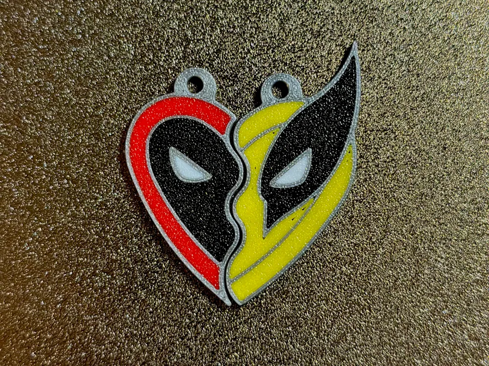 Deadpool & Wolverine keychain by luciano.brek MakerWorld: Download Free ...