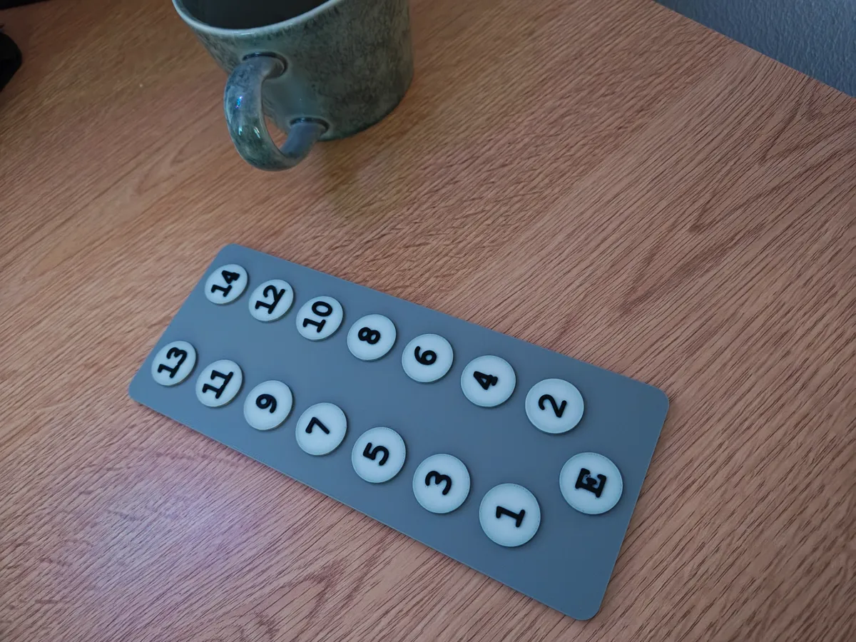 Elevator buttons V2 (Magnetic) - Free 3D Print Model - MakerWorld