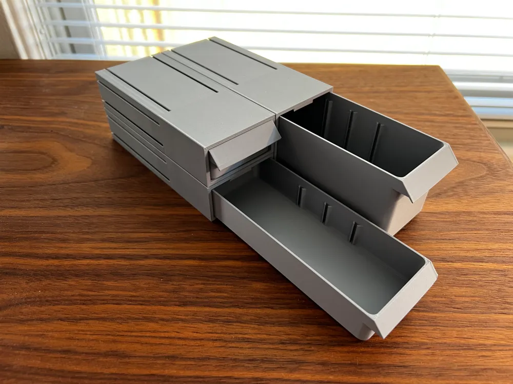 Modular Drawer System Parts Storage by mechanically_reclined - MakerWorld