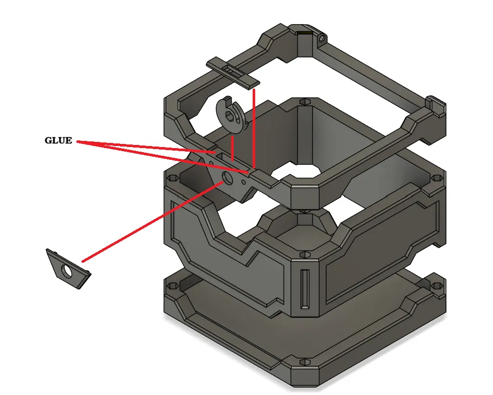 Modern Storage Box with Functional Latch / Lock - Free 3D Print Model ...