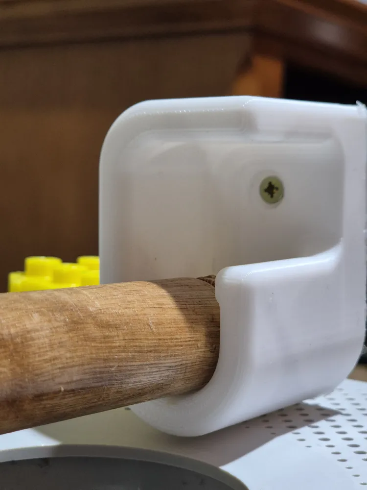 Dowel Rod Holder - Bracket - Free 3D Print Model - MakerWorld