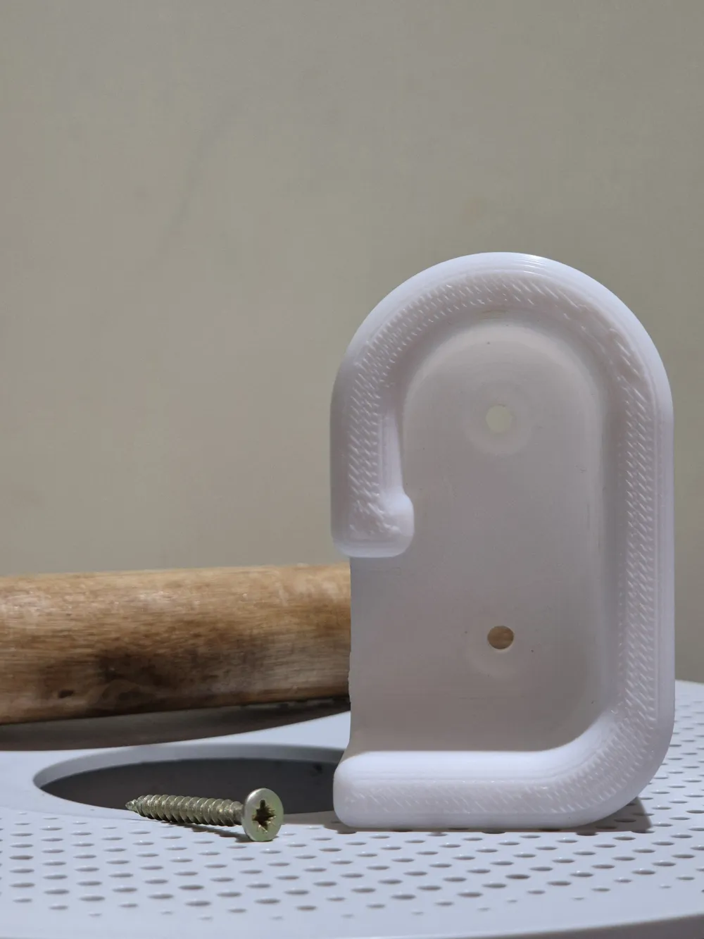 Dowel Rod Holder - Bracket - Free 3D Print Model - MakerWorld