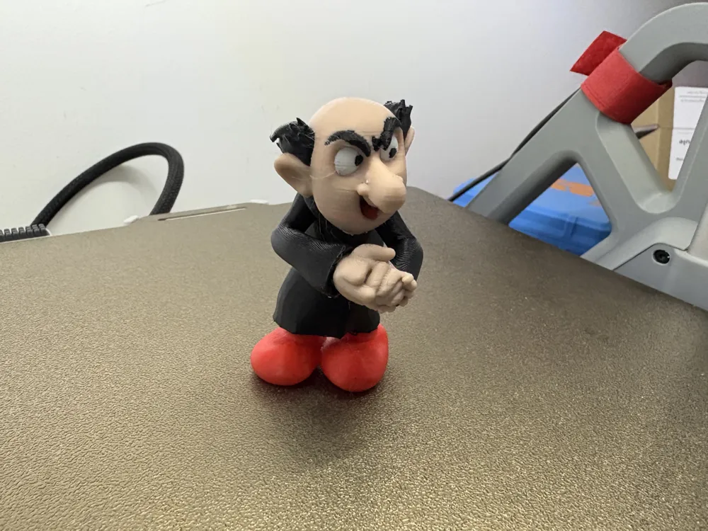 Gargamel Laughing by Two Bit Work MakerWorld: Download Free 3D Models