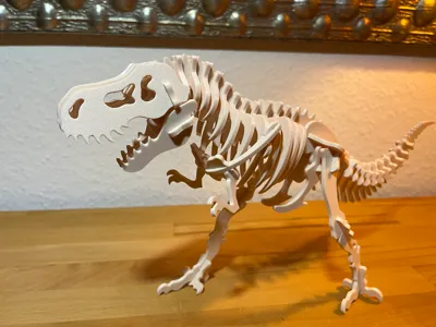Tyrannosaurus Rex 3D Puzzle by Scubafan MakerWorld: Download Free 3D Models