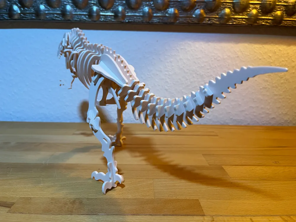 Tyrannosaurus Rex 3D Puzzle by Scubafan - MakerWorld Tyrannosaurus Rex 3D Puzzle by Scubafan - MakerWorld