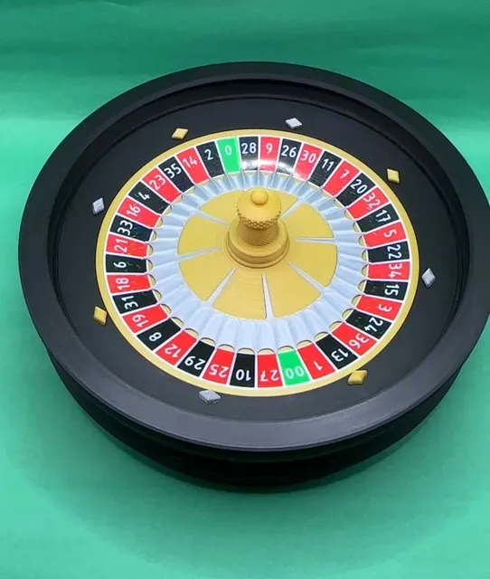 Casino Roulette Wheel Game! - Free 3D Print Model - MakerWorld
