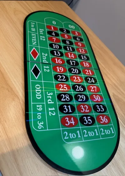 Casino Roulette Wheel Game! by Cjwelcome MakerWorld: Download Free 3D ...