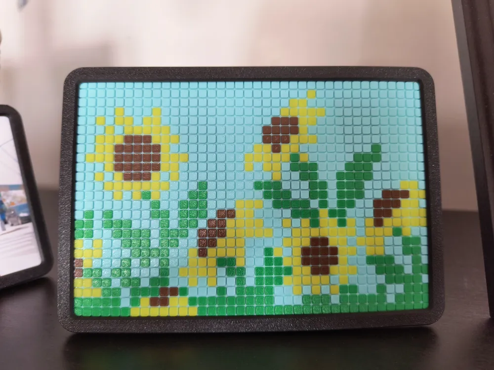 Create Your Own Pixel Art Photo With Ams Multi Color Print By Hamburger0050 Makerworld