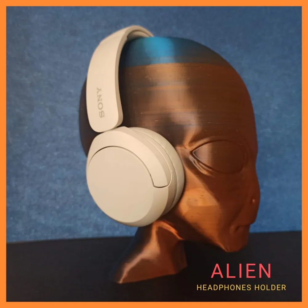 ALIEN HEADPHONES HOLDER STAND by atz78 MakerWorld: Download Free 3D Models