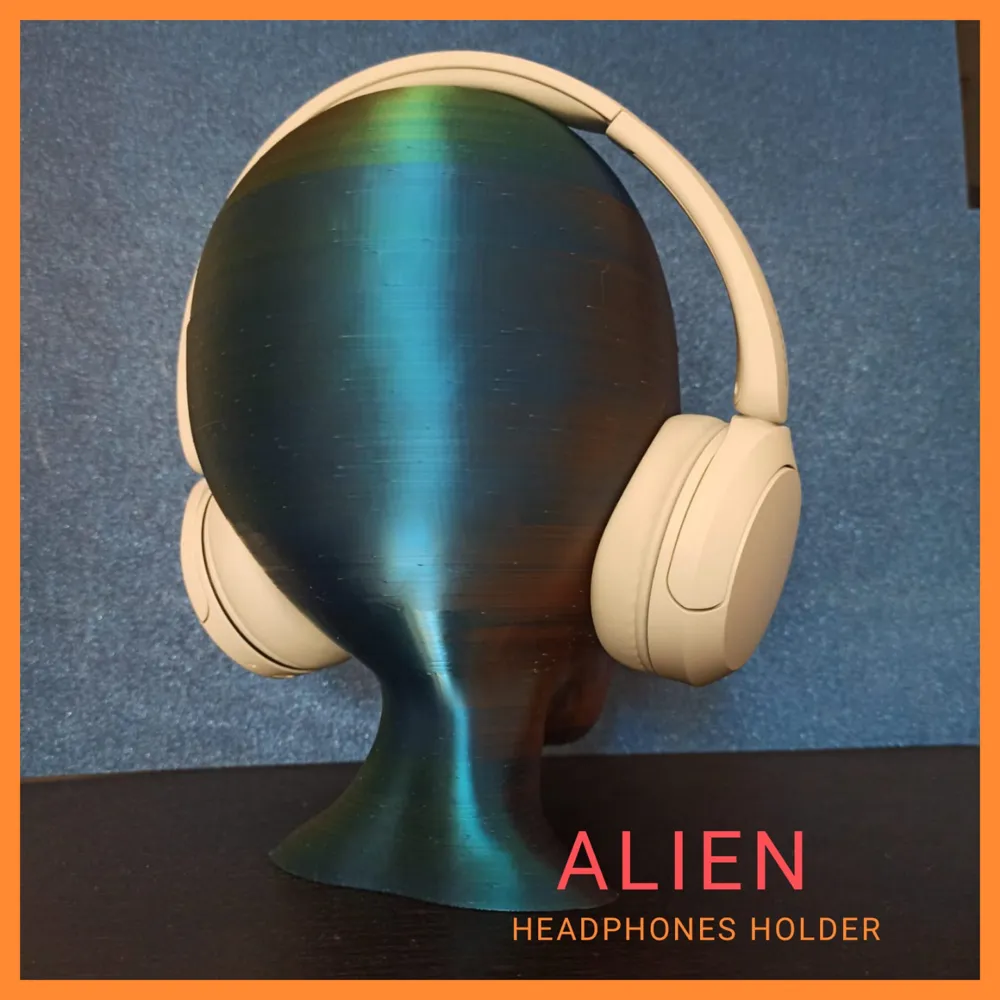 ALIEN HEADPHONES HOLDER STAND by atz78 MakerWorld: Download Free 3D Models